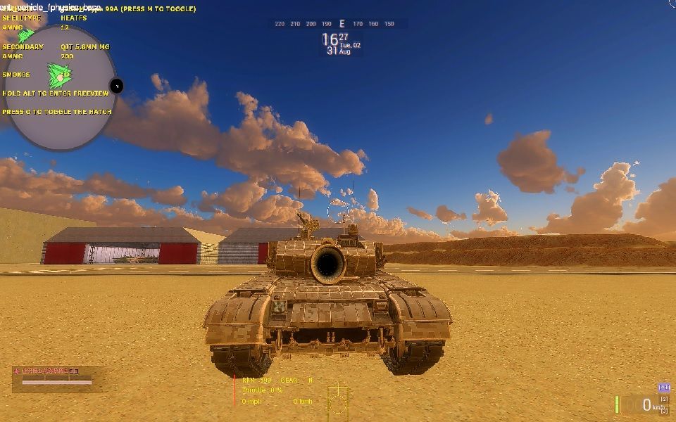 【GMOD】模组推荐:ZTZ-99A坦克 [simfphys载具]