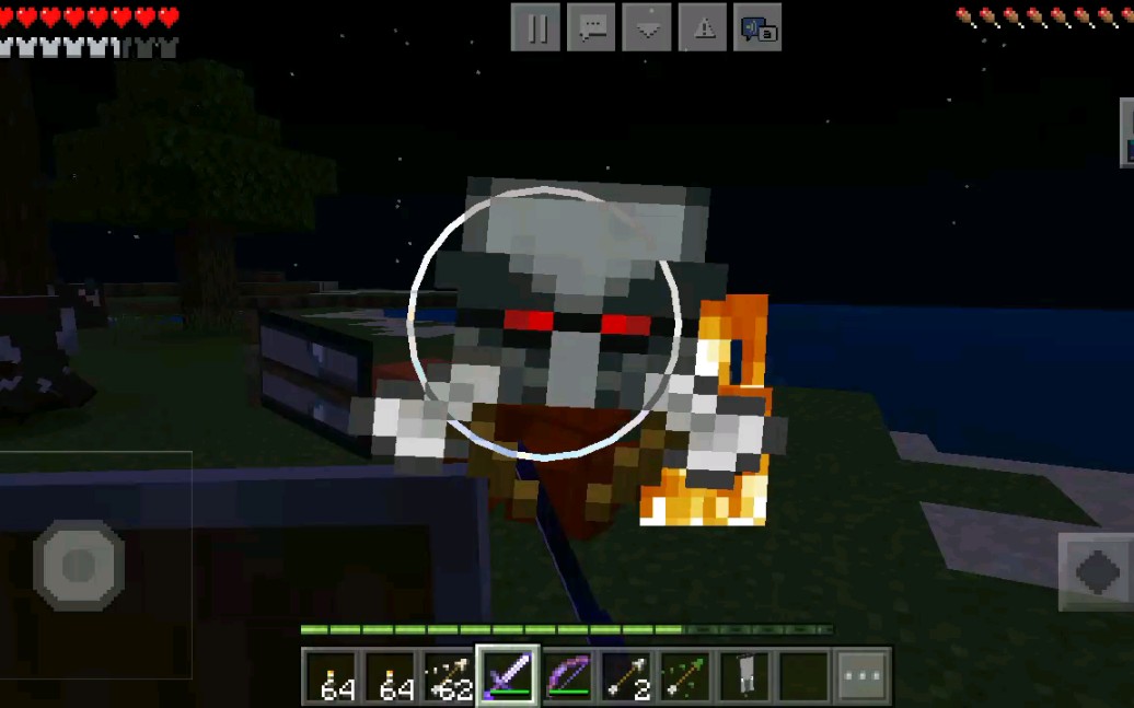 我的世界---进攻掠夺者哨塔