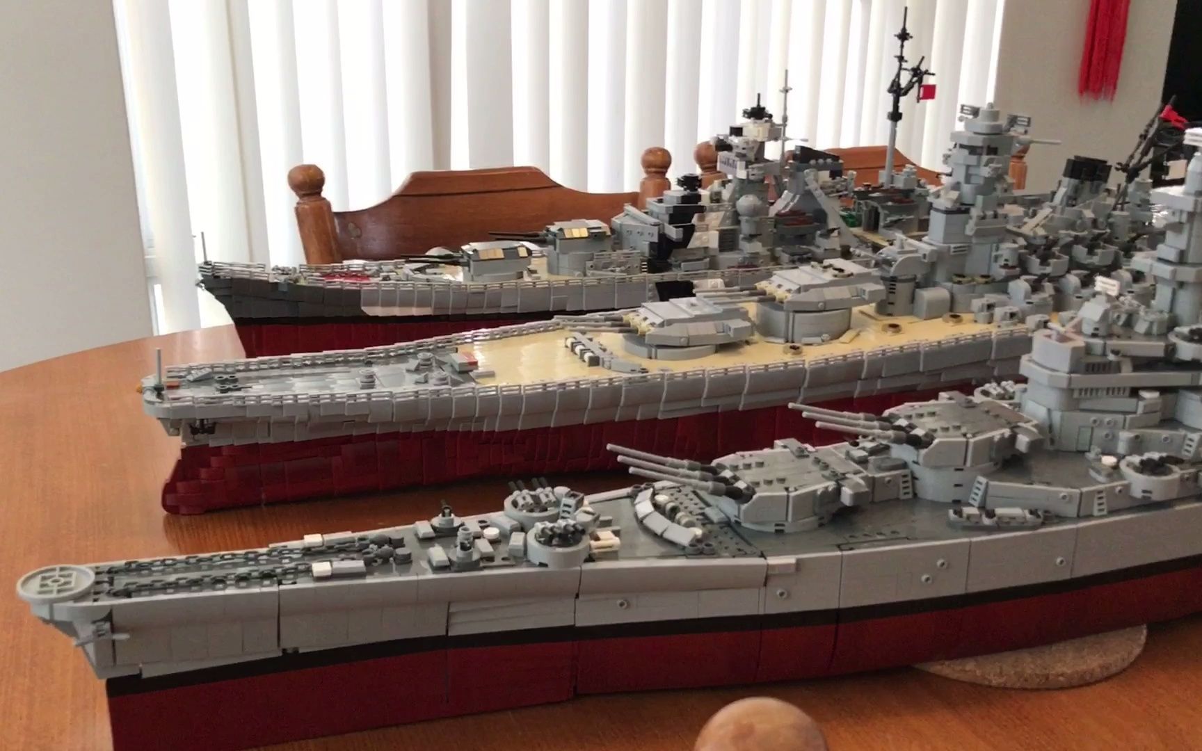 【乐高舰队】【1/200】敬战列舰之巅 各位老爷们 举杯吧