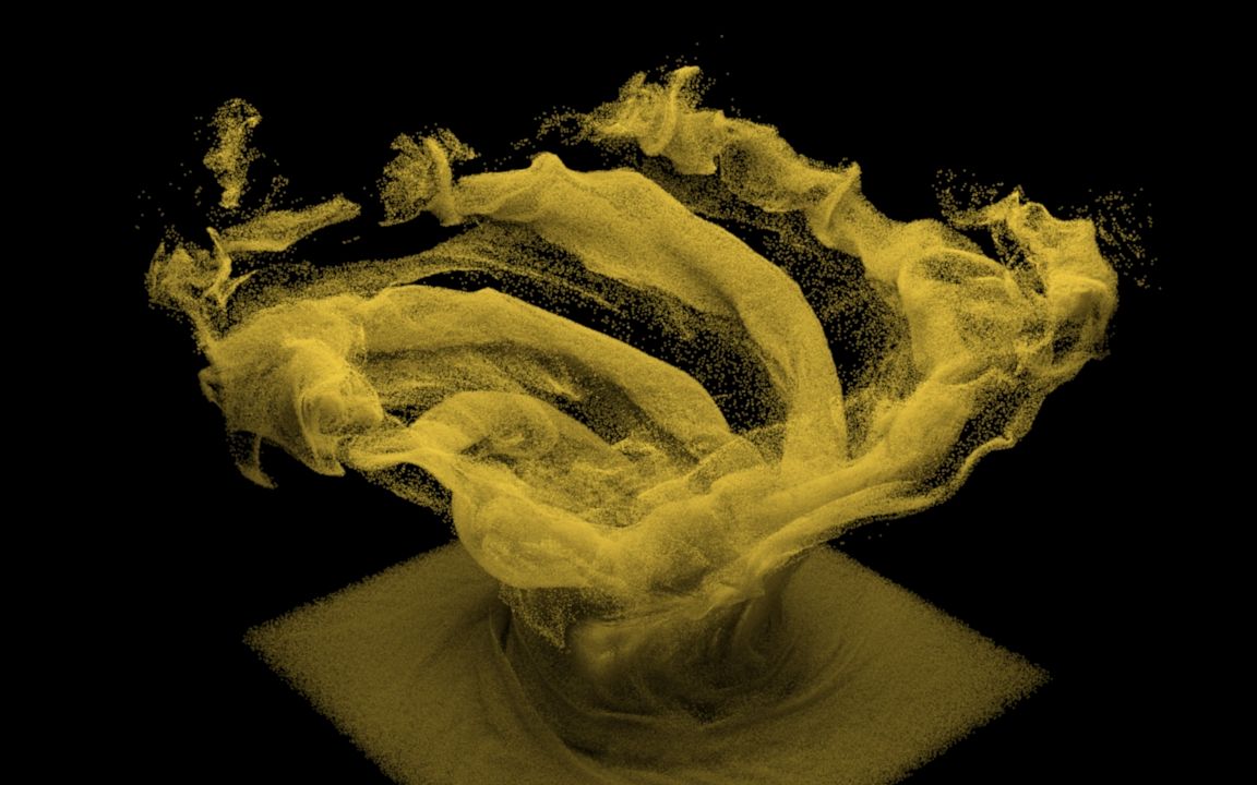 ...老师讲解3dsmax的野生特效教程,phoenix用自带粒子效果模拟旋风效果