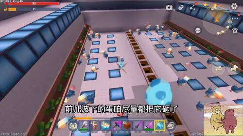 迷你世界:沙漠极限生存第20期,被迫无奈将刷怪塔搬到烈焰星