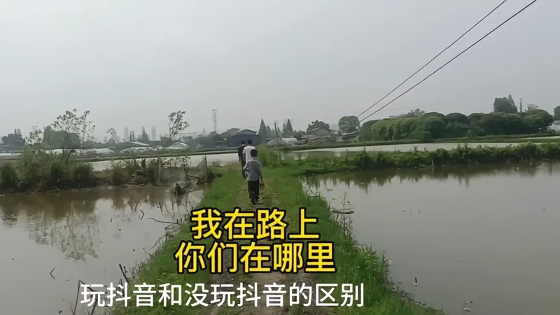 我还在路上,你们到哪里了