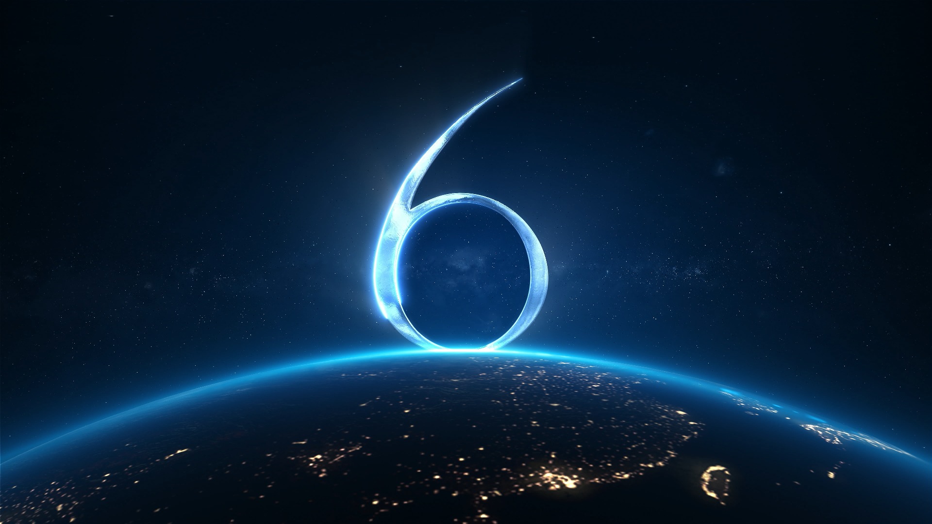 【4K】地球宇宙科技倒计时-年会AE落版