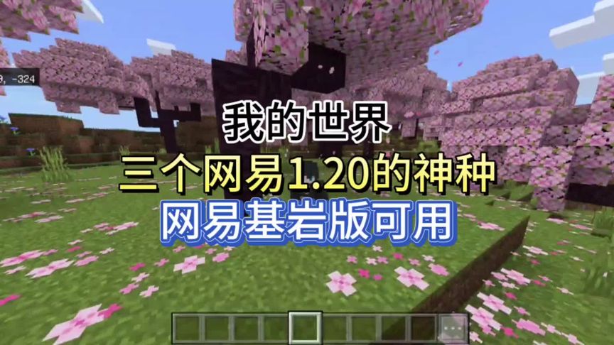 【我的世界】三个1.20版本的神种 网易基岩版可用