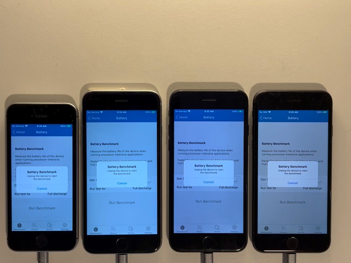iOS 16.7.5 和 15.8.1 电池寿命/电池电量消耗/电池性能测试。