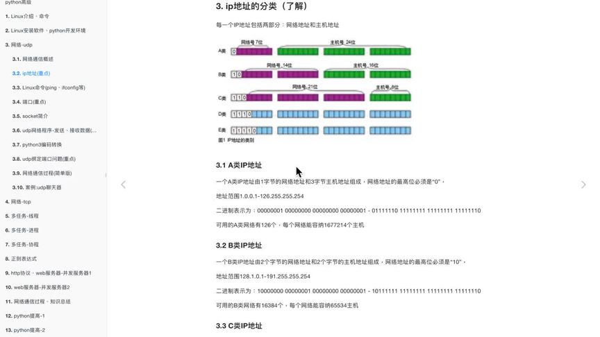 python高段位教程-01 网络编程-04-ip地址的分类-ipv4和ipv6介绍