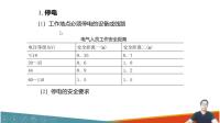电工作业标准及安全用电知识