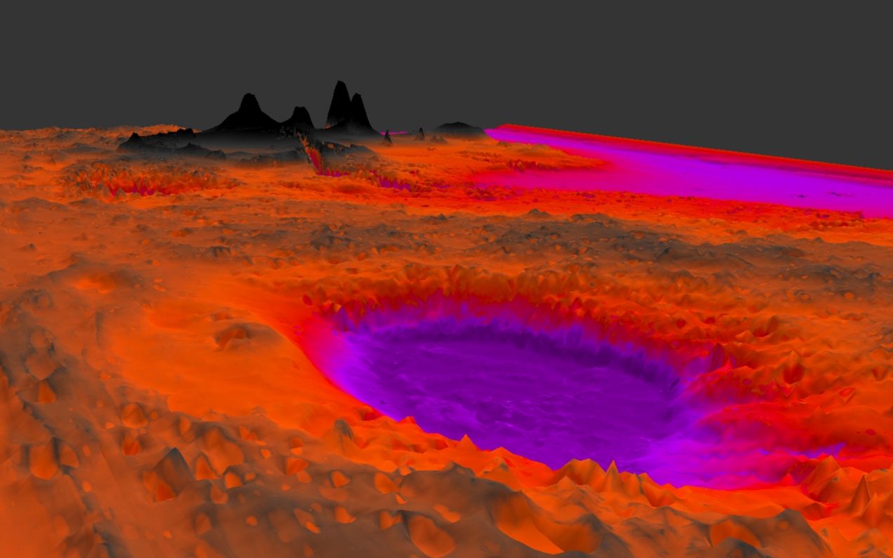 【教程】使用ArcGIS绘制炫彩风格火星地貌图