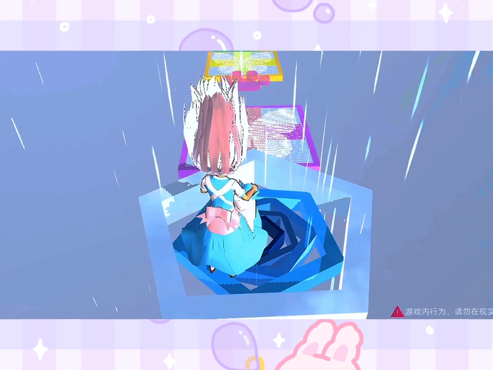 打卡toffee制作的逃离巨型蝴蝶跑酷樱花校园