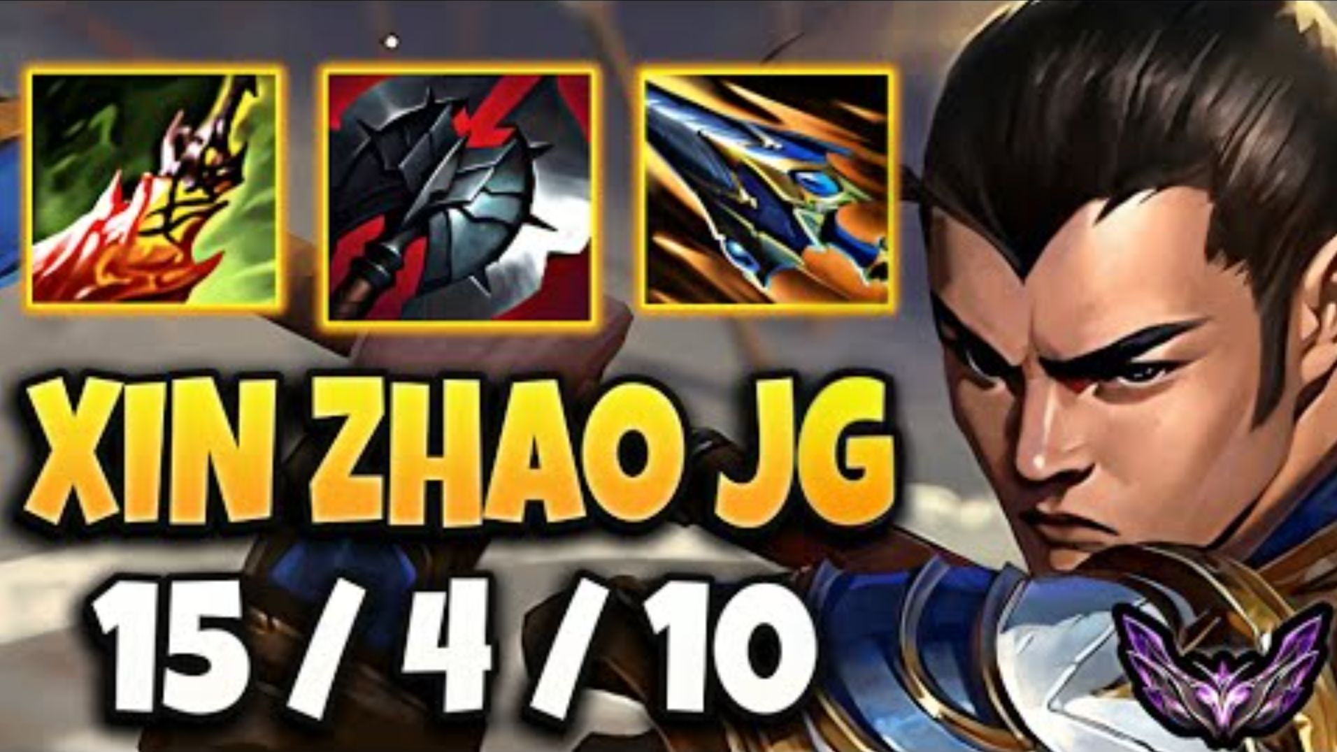 赵信vs千珏 [ 打野 ] Lol Korea Master Patch 14.24 ✅_英雄联盟