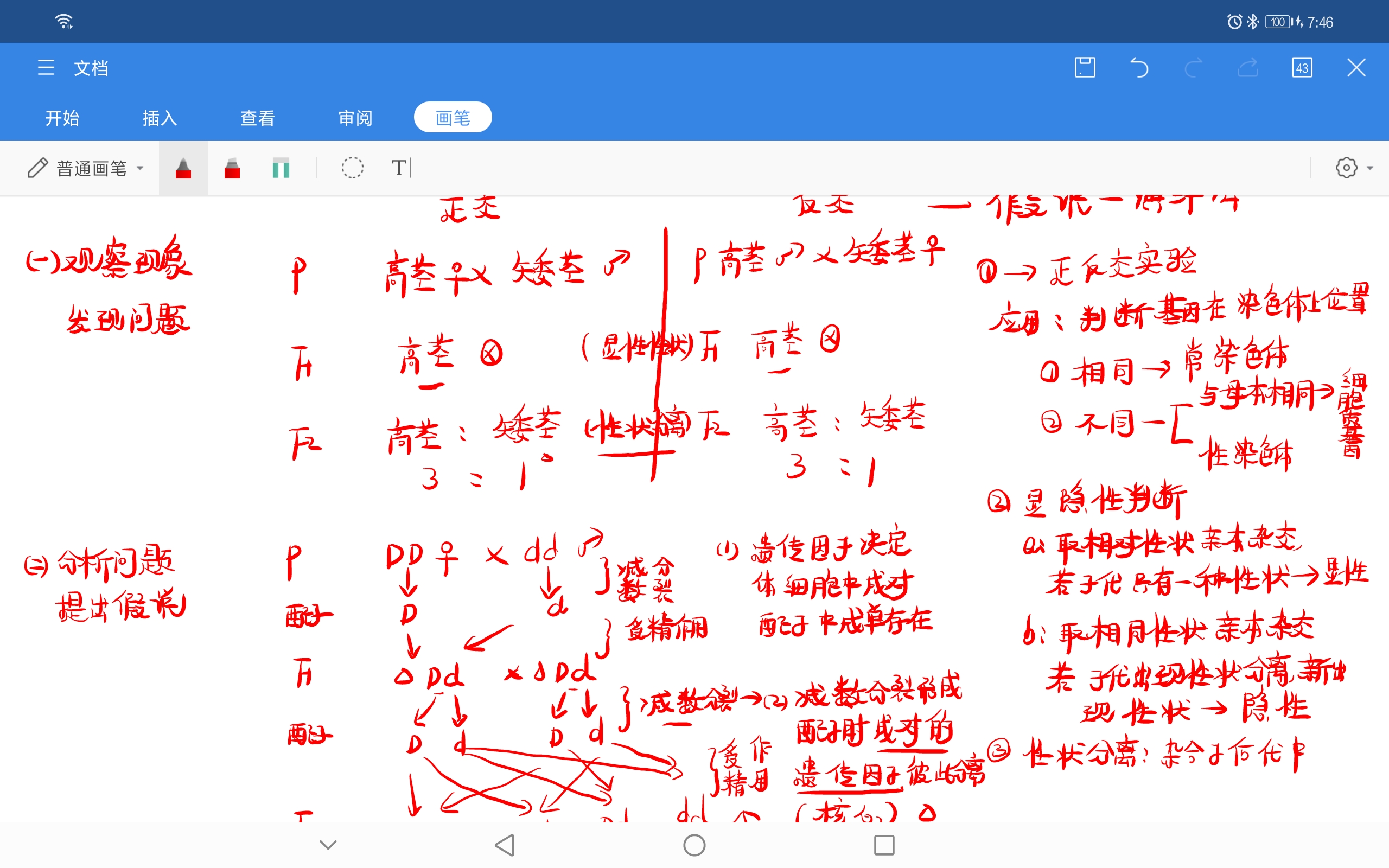 孟德尔一对相对性状的杂交实验—基因的分离定律,像这样假说演绎法...