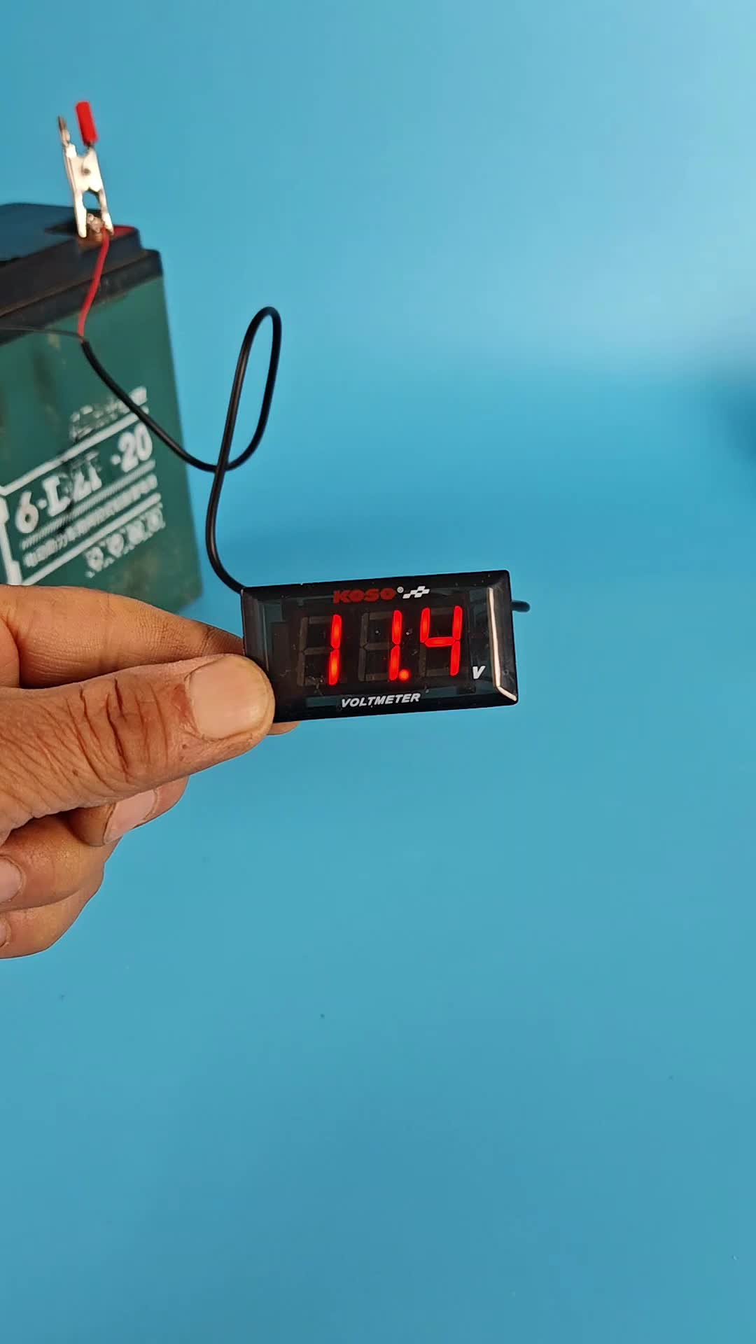 #电动车,摩托车,三轮车电压表