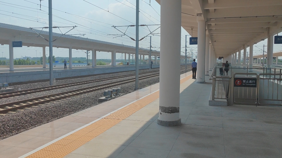 G6958/5 青岛北-青岛北站 CRH380BL-5524 胶州北进站