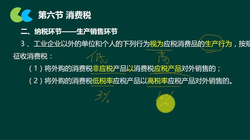 消费税如何计算?很详细