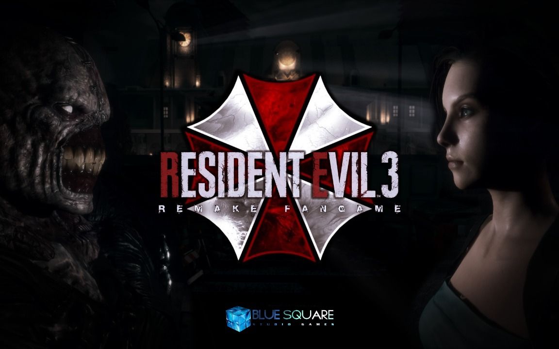 生化危机3饭制老版(UE4)开始到警局外开锁器开门_游戏热门视频