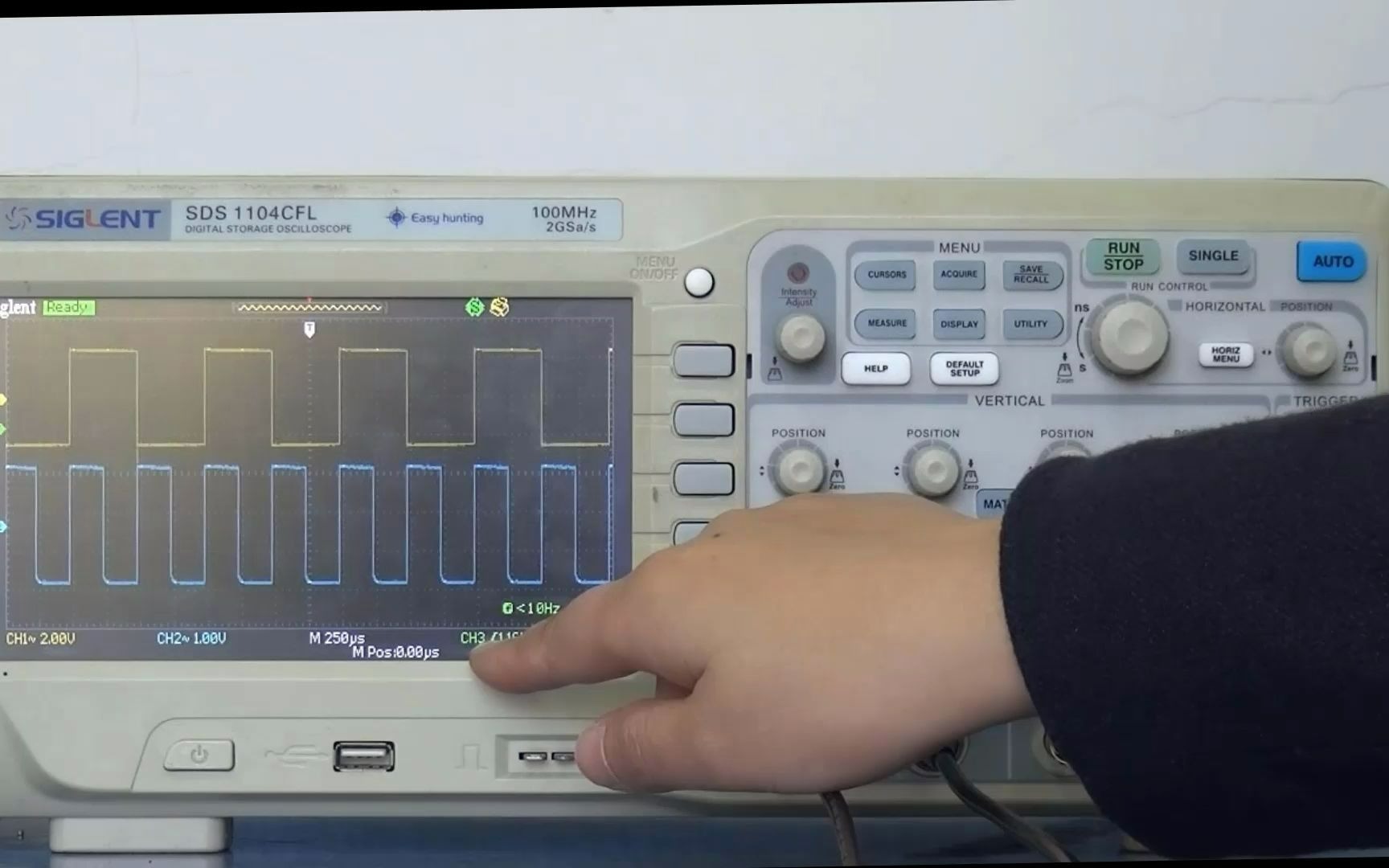 5.示波器SIGLENT SDS1104CF多路信号的触发设置