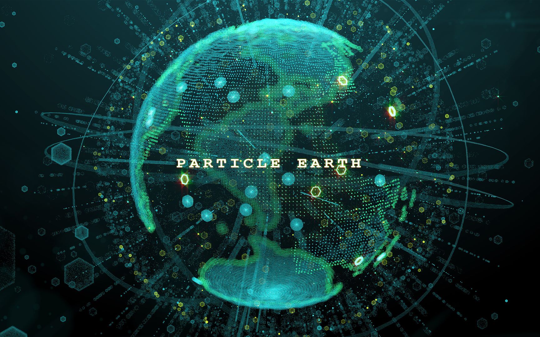 【C4D教程】C4D制作全息投影效果 粒子地球效果 HUD效果制作 科幻...