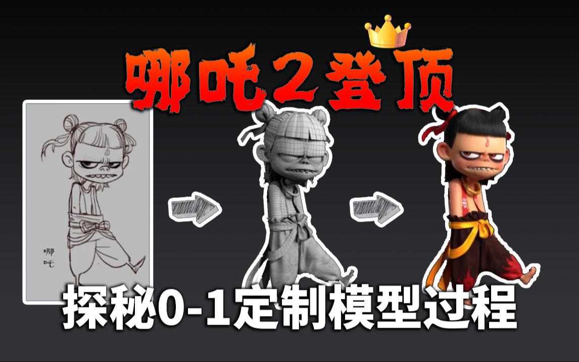 《哪吒2》幕后制作太良心!模型制作背后需要经过哪些步骤?