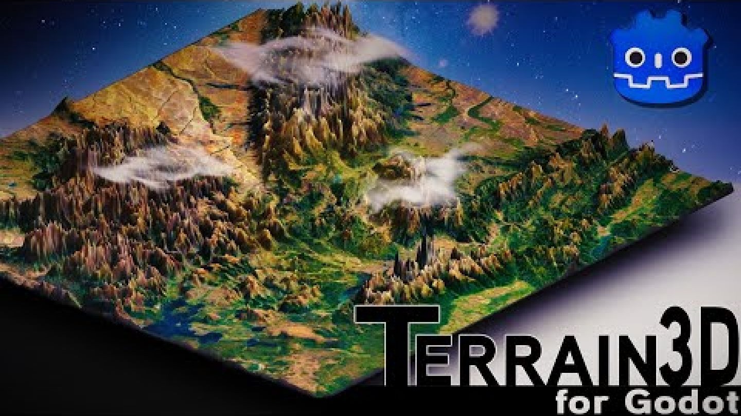 Terrain3D——终极Godot地形系统终于发布【中文配音】Godot教程 #...