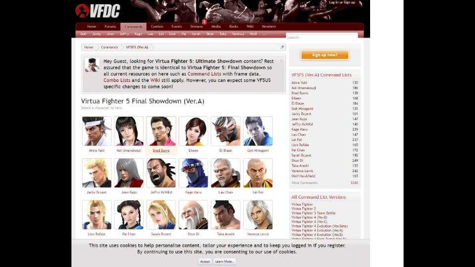VR战士 VF5US 基础教程-官方网站的使用(进阶篇3)