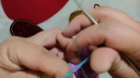 毛线棉鞋编织视频教程——鞋面织法(下)