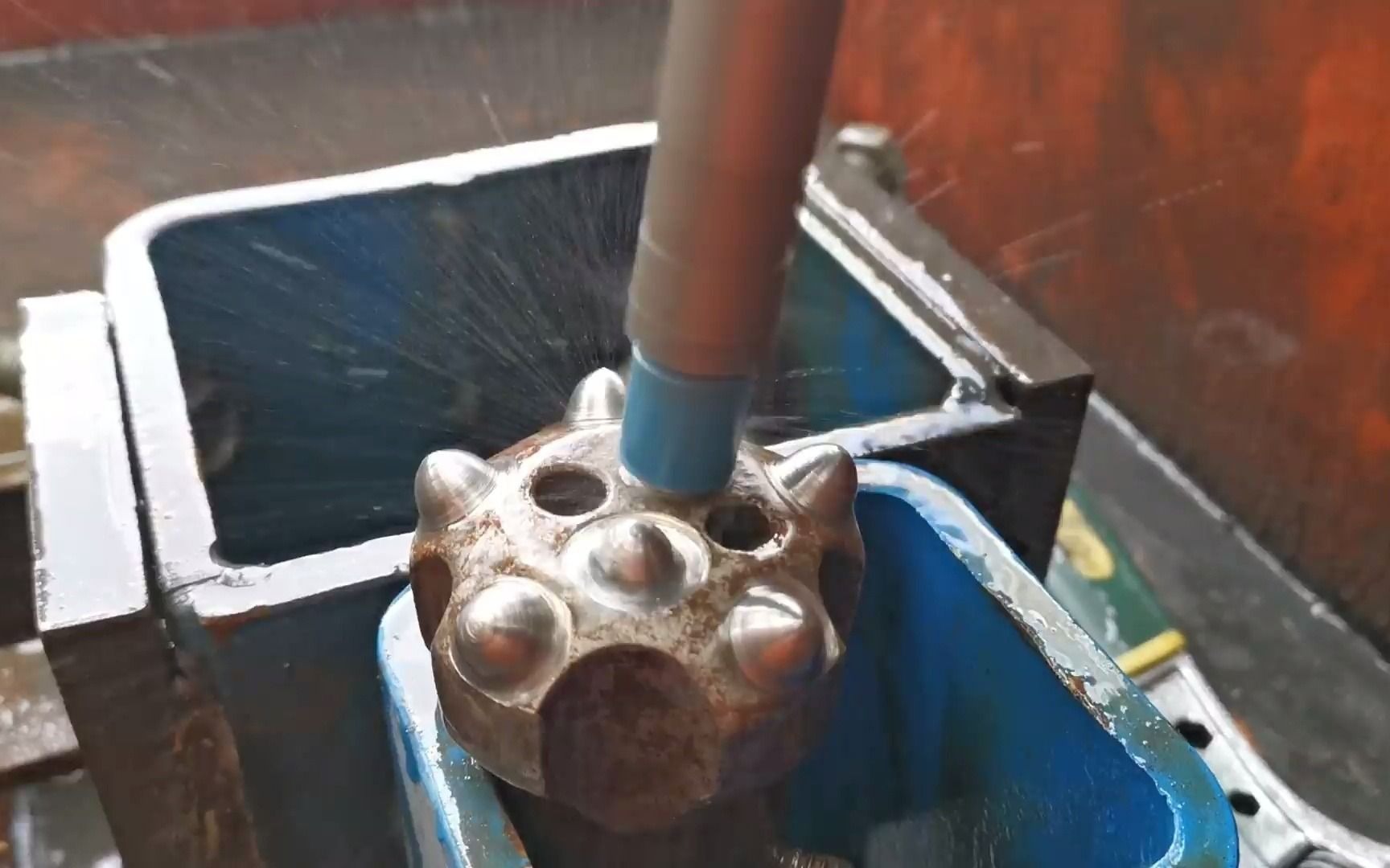 BTON200手持式球齿钻头气动快速修磨机 | Hand-held pneumatic ...