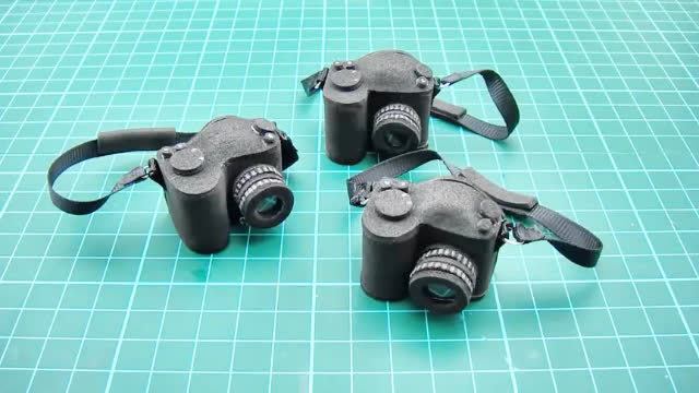 ...制作微模型"迷你照相机"的方法