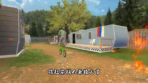 盖瑞模组:神秘机械怪物把阿蛋家破坏了,铁憨憨三人无奈跑到迷宫