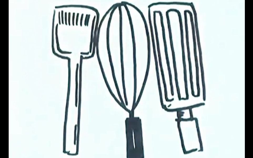 【简笔画】漂亮的厨具简笔画教程~