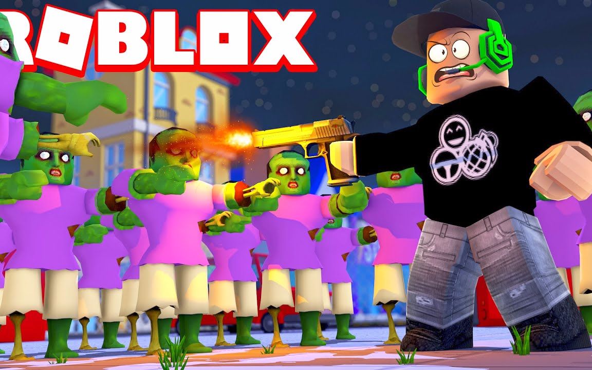 Roblox僵尸故事模拟器:翻越死亡之塔决战巨型改造僵尸!面面解说