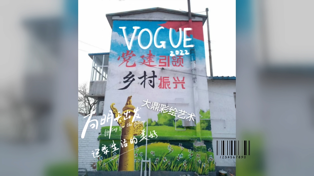 安庆市党建彩绘 安庆文化墙彩绘 安庆乡村振兴墙体彩绘 起到了引领...