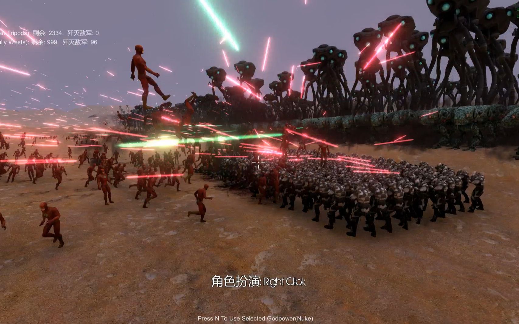 史诗战争模拟器:外星帝国来袭,我只需要这个英雄就能搞定他们