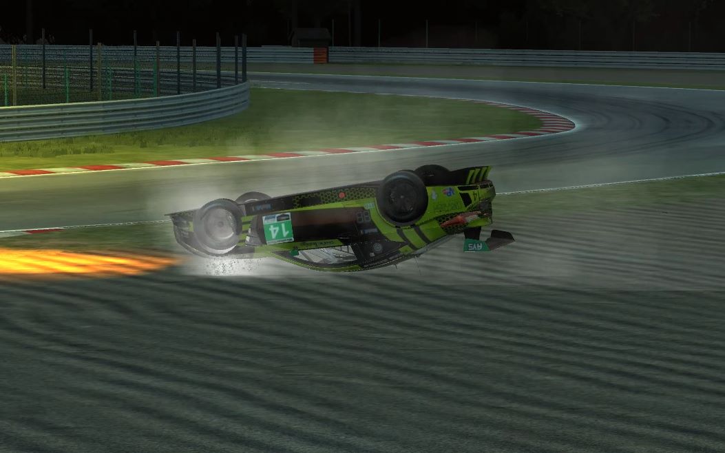 【Assetto Corsa】在Zolder的小事故
