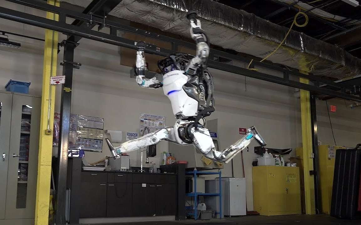 颤抖吧人类!波士顿动力机器人体操表演