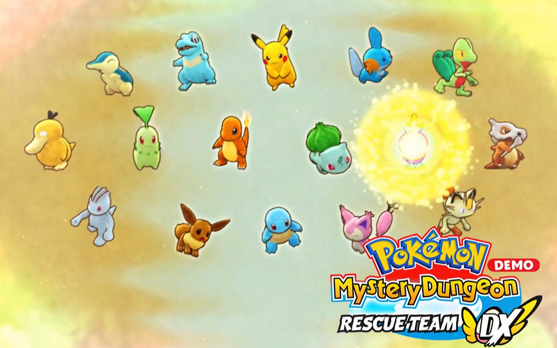 【试玩】宝可梦不可思议的迷宫!居然可以通过测试选择你是什么宝可...