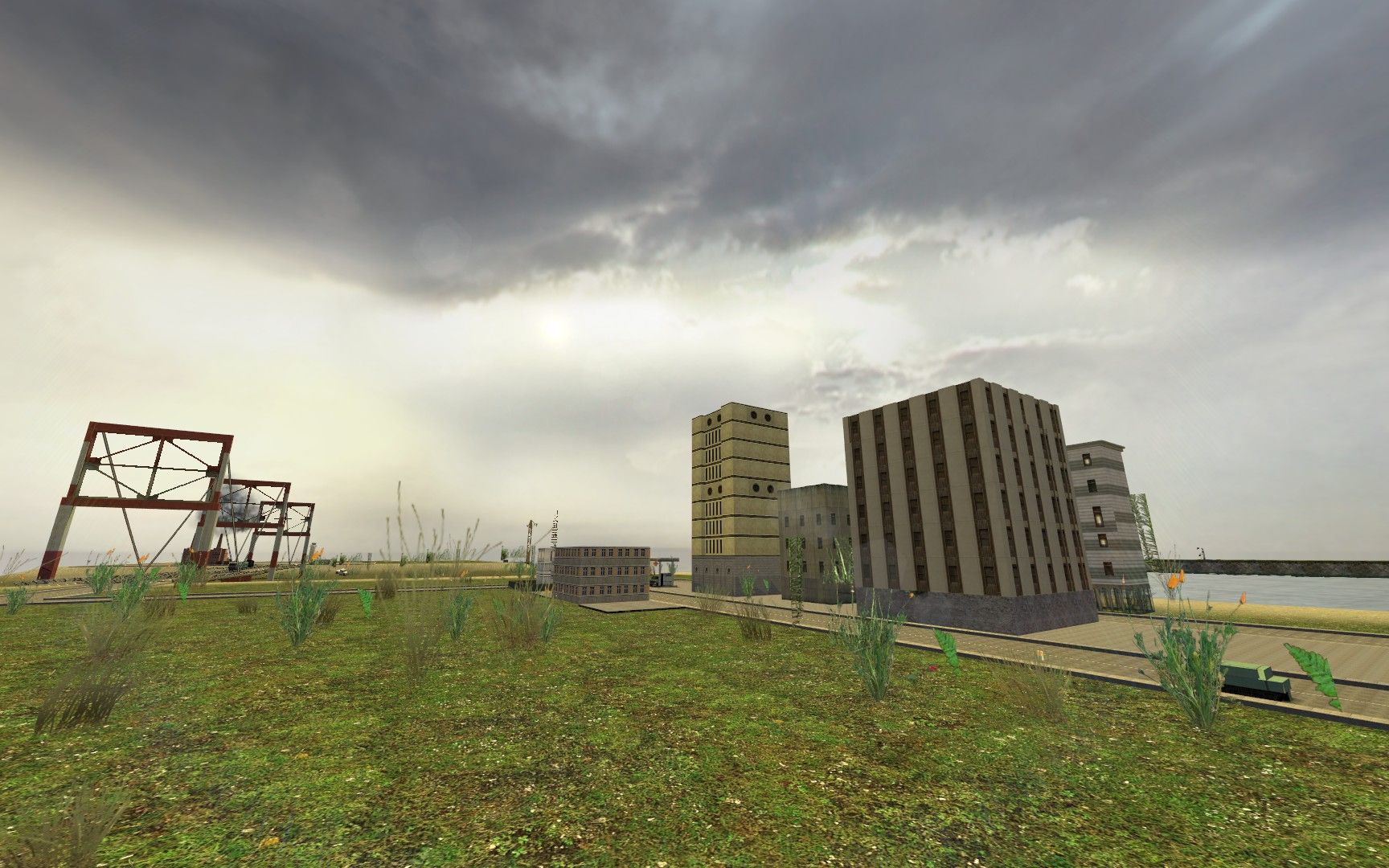 【GMOD】地图推荐:可摧毁的迷你城市_单机游戏热门视频