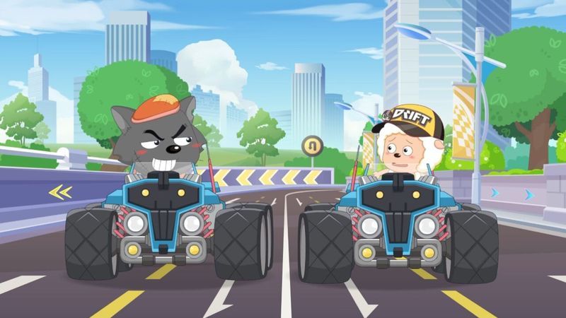 《QQ飞车》x《喜羊羊与灰太狼》联动动画来啦!