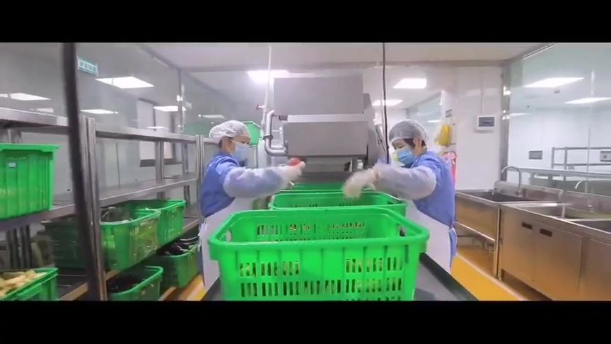 带你们看看现代化连锁餐饮的中央厨房工厂#中央厨房