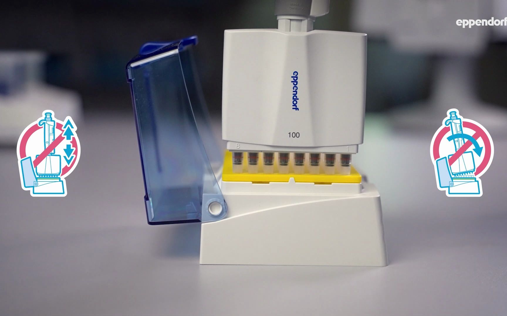 超实用移液技巧09:移液技巧之多道移液器装配吸头