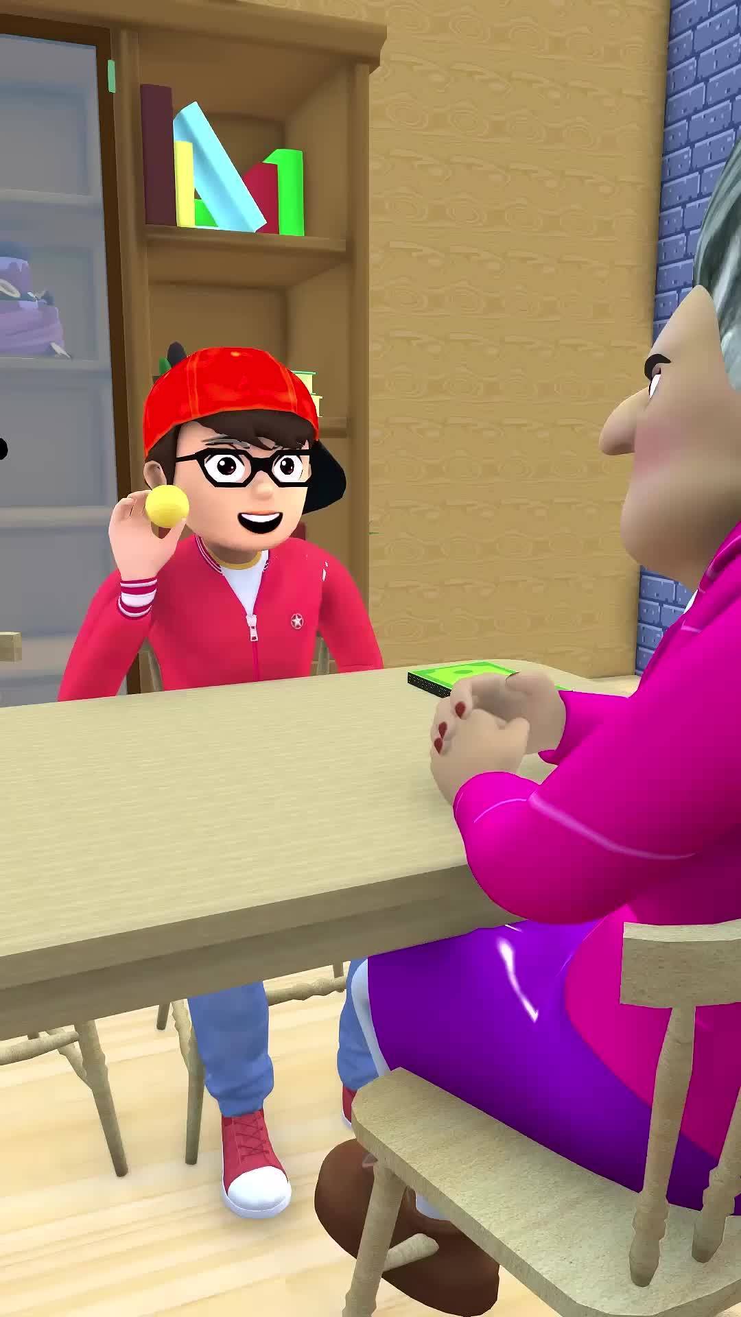 小玩偶的乒乓球小游戏