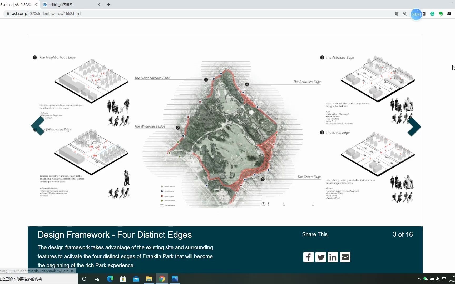 景观设计前期分析—设计框架图