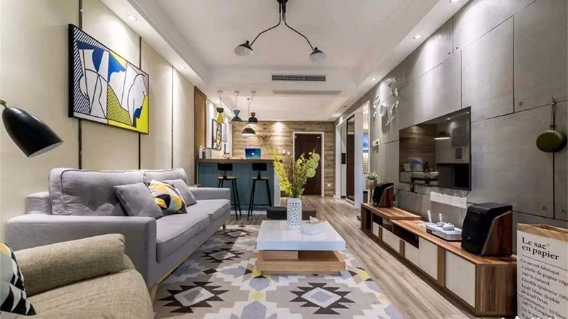 80㎡小户型装修实例,房子可以小,但生活绝不将就!