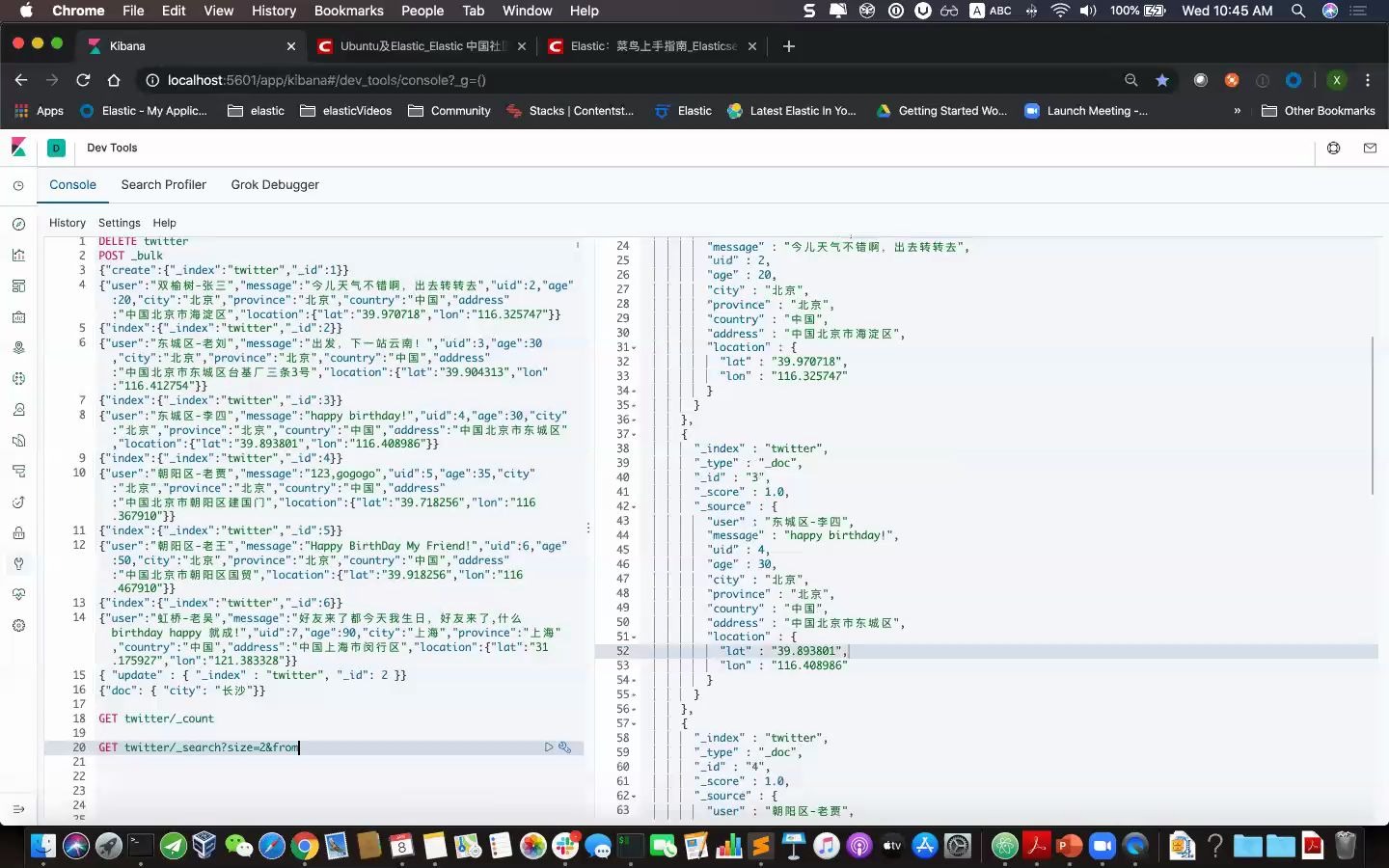 开始使用Elasticsearch (2)