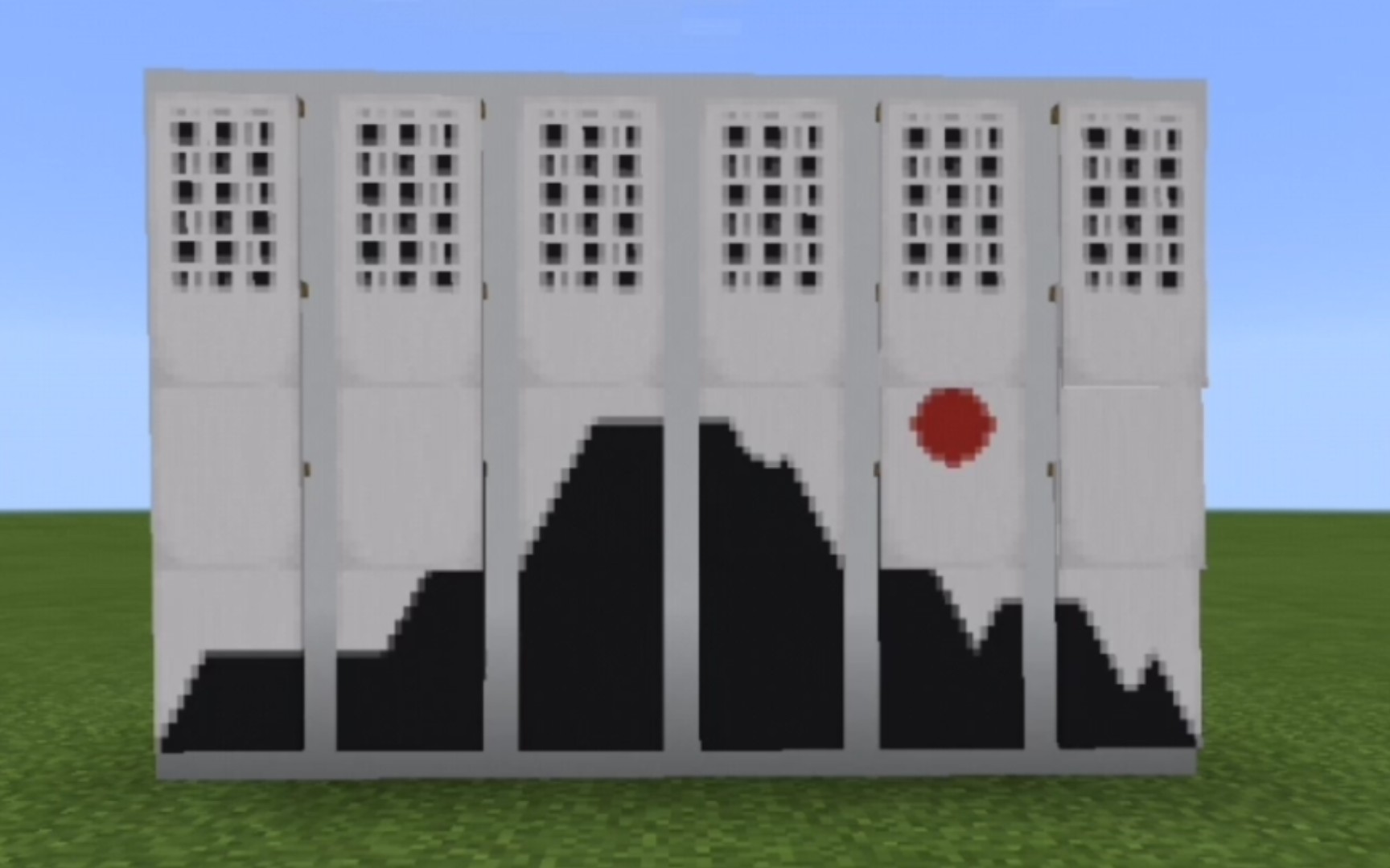 我的世界旗帜拼接【中 式 屏 风】