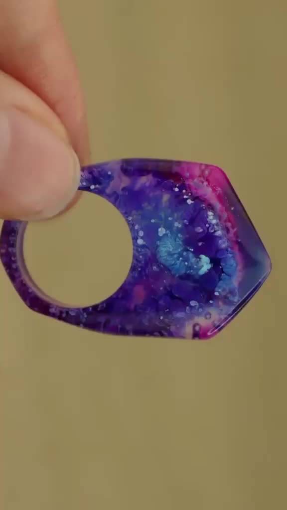 DIY星空戒指创意diy