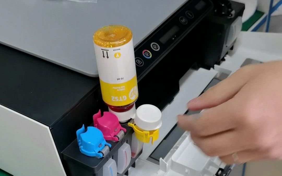 喷墨打印机安装步骤,喷墨打印机安装教程,适用于惠普Smart Tank 410 /...