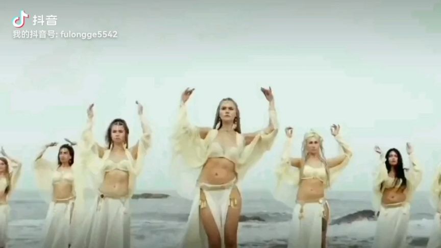 阿拉伯肚皮舞合剪。性感与美的结合