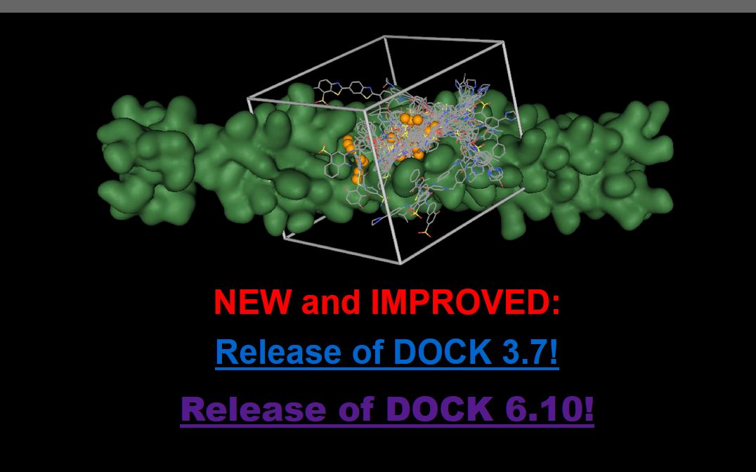 惊!DOCK6更新到6.10,配体从头设计引入遗传算法,支持GZ文件,python...