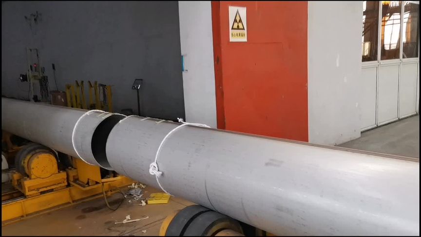 #热门#不锈钢焊管 #中钢不锈钢管业#焊管RT探伤