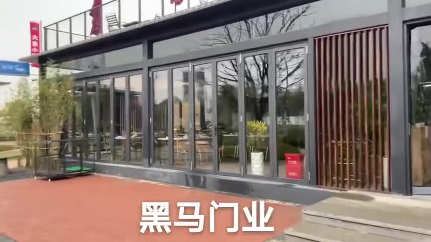 高端大气的重型折叠门#生产厂家直供 #全国发货 #专业生产